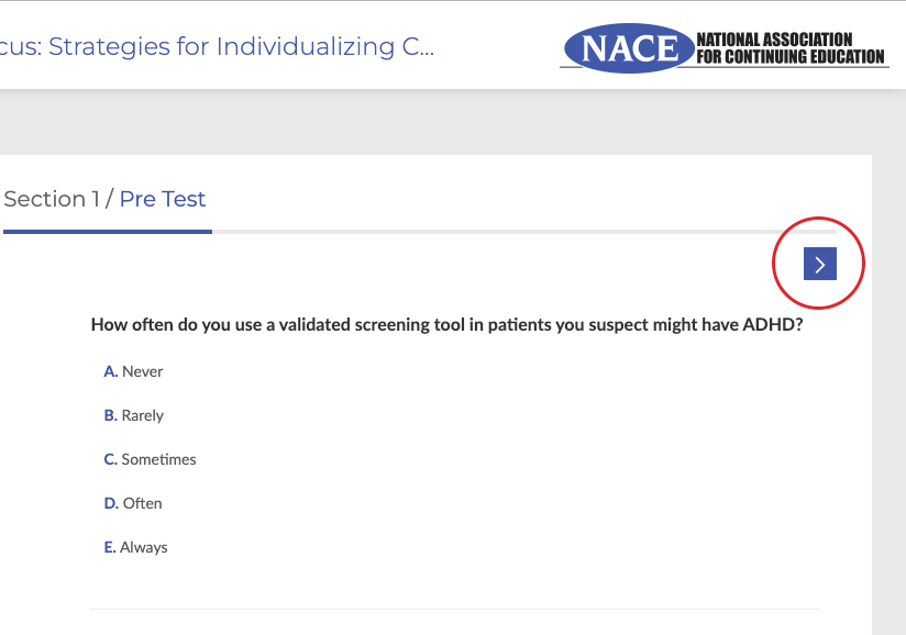 National Association for Continuing Education